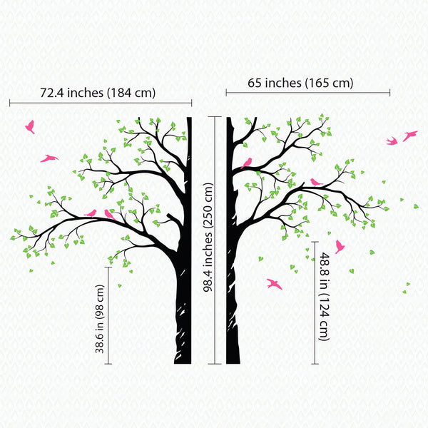 Large Woodland Tree Wall Sticker – Wall Art